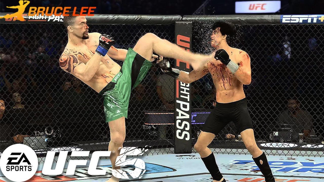 UFC 5 | Bruce Lee VS Robert Whittaker | PS5 - YouTube