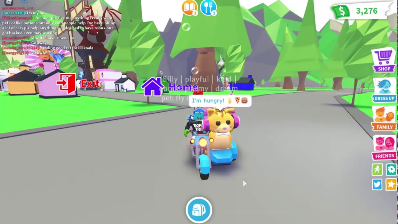 Blue rider showcase (adopt me) - YouTube