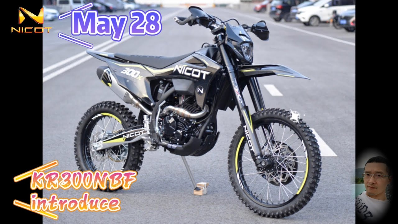 May28, Nicot KR300NBF dirt bike - YouTube