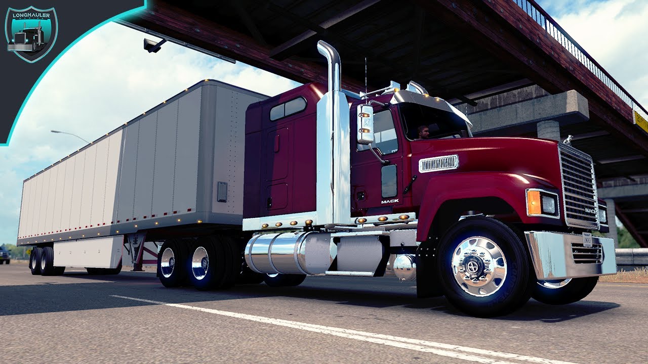 Checking out the Mack Pinnacle CHU316! - American Truck Simulator - YouTube