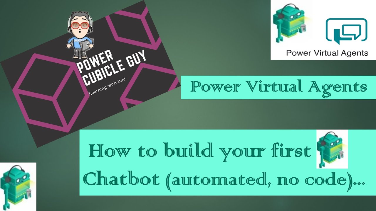 Power Virtual Agents: How To Build & Deploy Your First Chatbot (automated, no code)... - YouTube