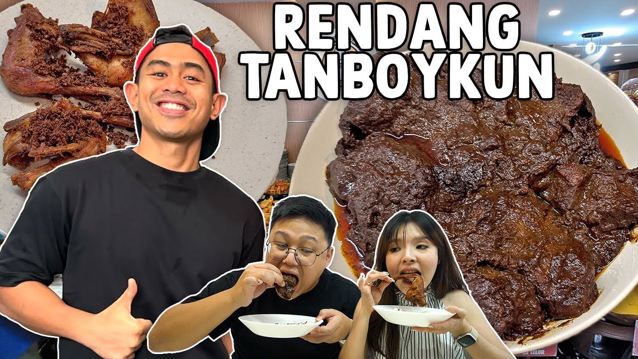 TANBOYKUN JUALAN RENDANG KILOAN! KITA REVIEW JUJUR! - YouTube