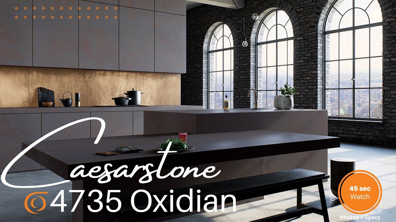 Nine Beautiful Ways In Which You Can Use Caesarstone Oxidian Quartz ...