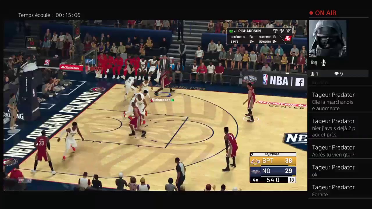 Live NBA2k19 my team - YouTube