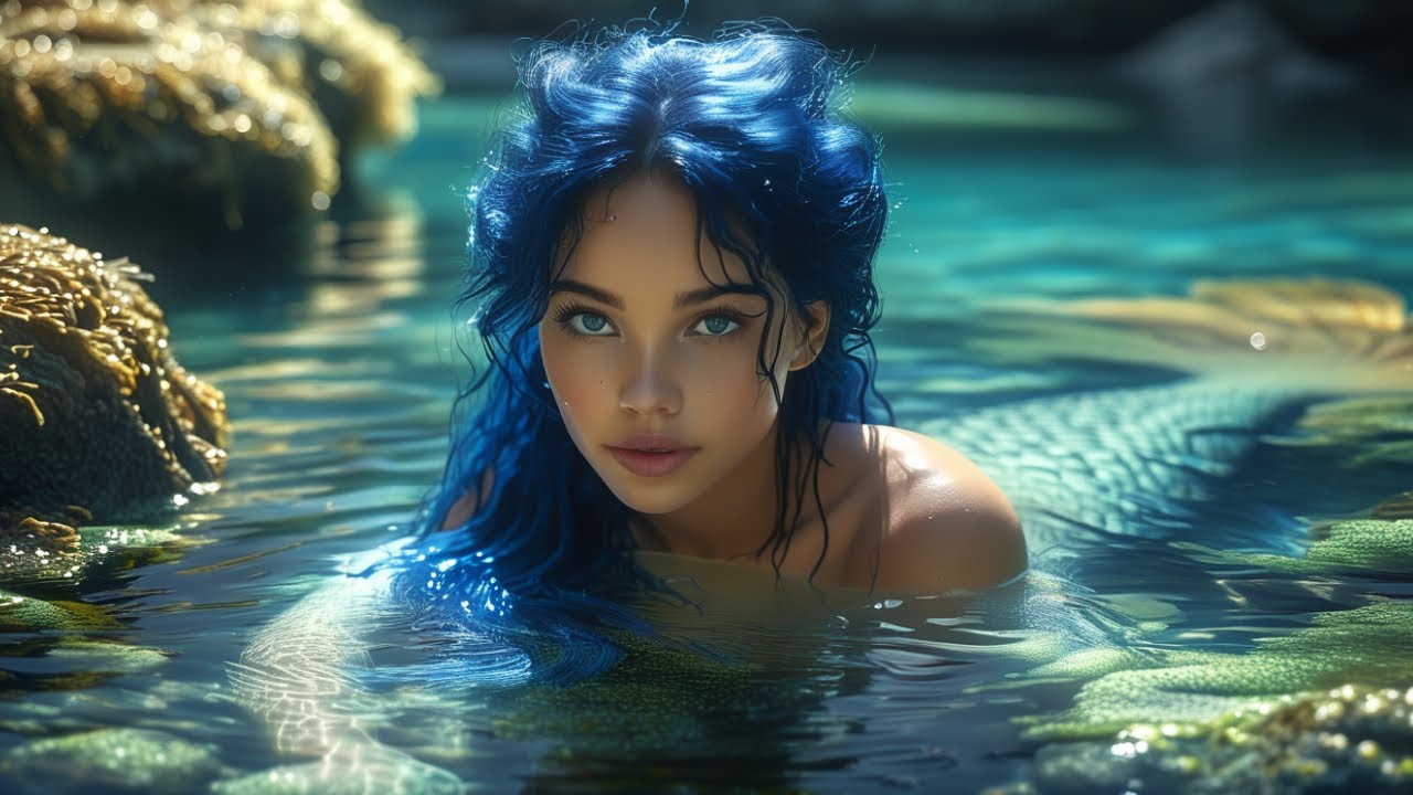 The Mermaid of the Enchanted Falls | A Mesmerizing Fantasy Journey ...