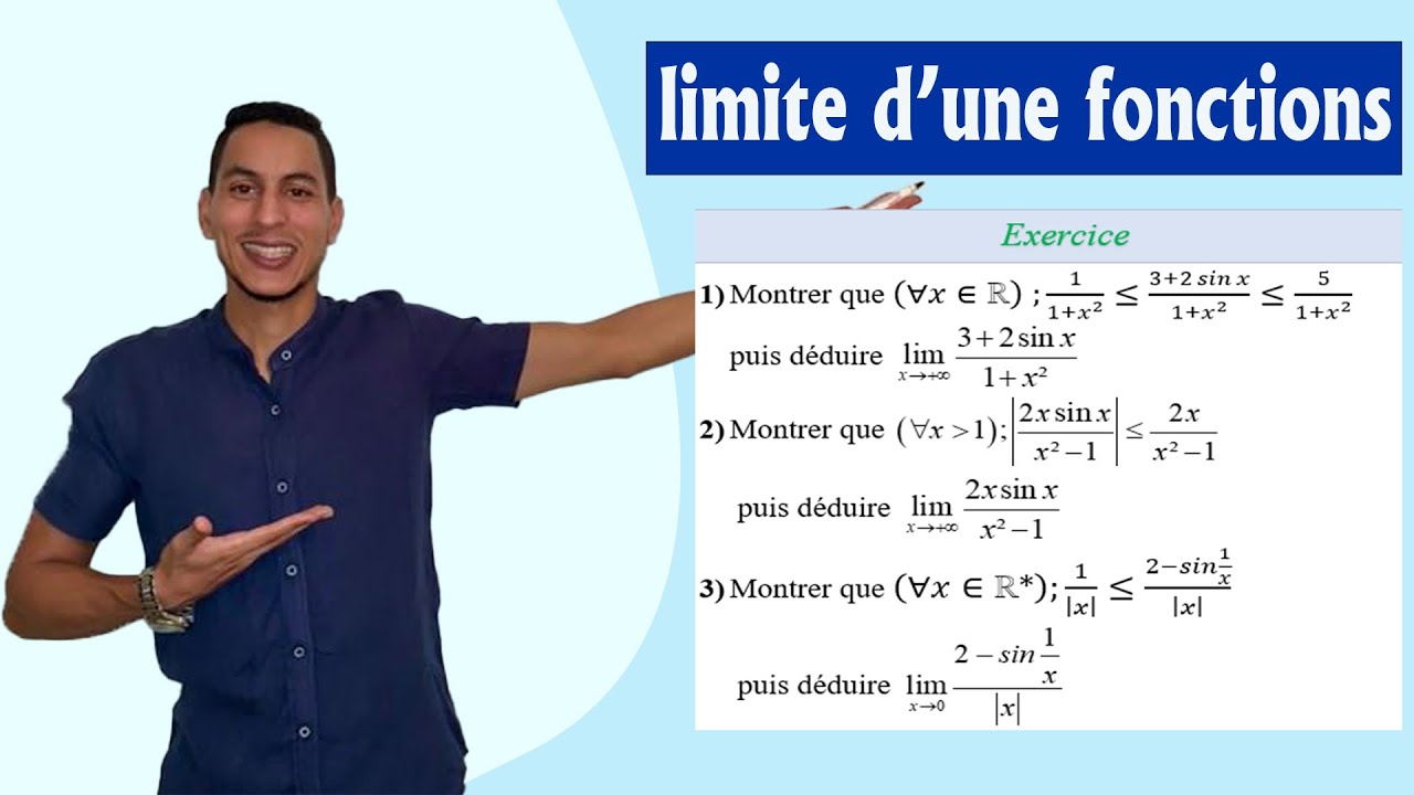 limite d'une fonction numérique 1 bac exercices - limites et l'ordre ...