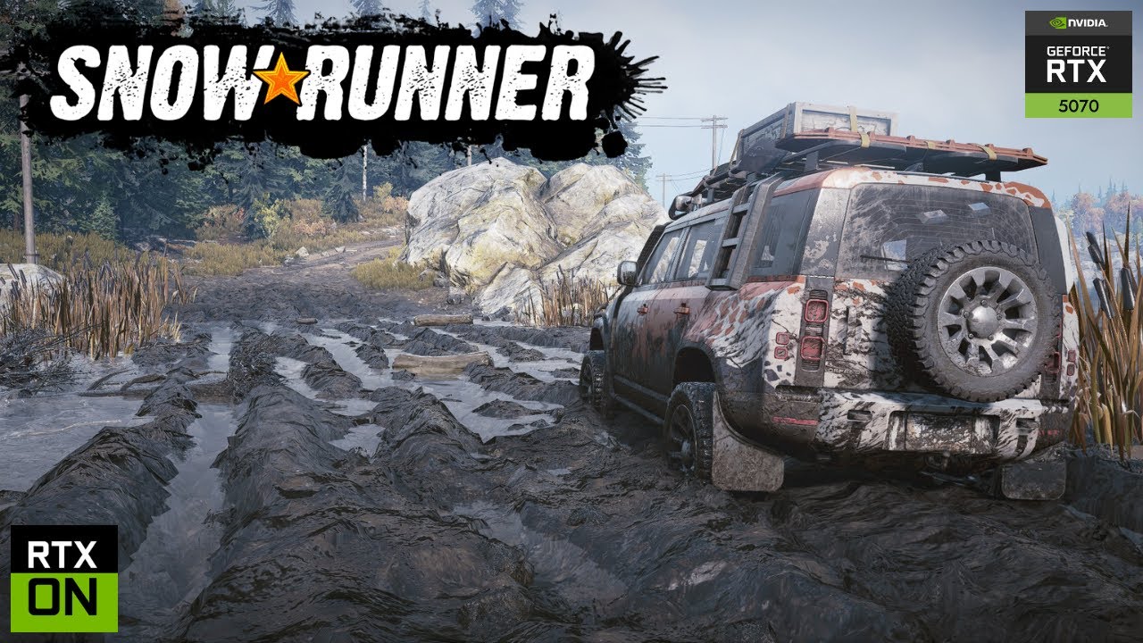 SnowRunner – Defender Conquers Drummond Island Mud Trails | Calm Off ...