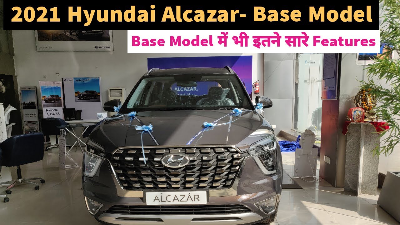 Hyundai Alcazar 2021 Prestige Base Model Review | Alcazar Base Model ...