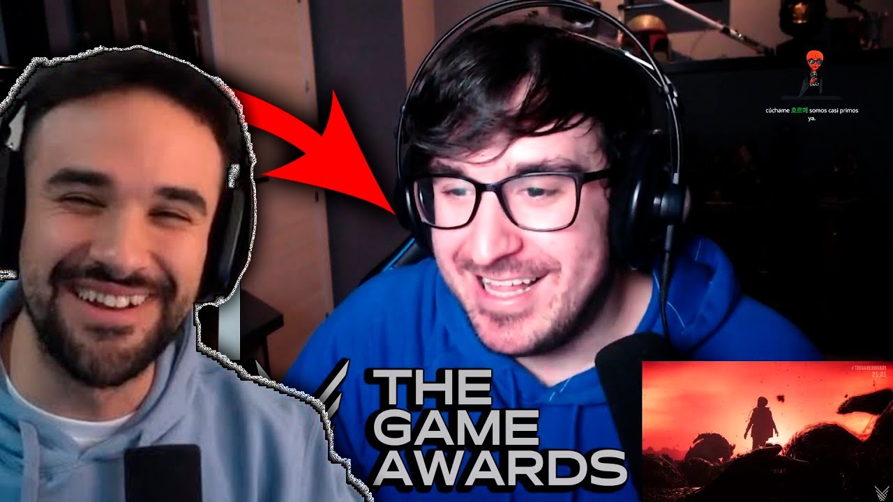 MEJORES MOMENTOS DE ILLOJUAN Y MANGEL EN LOS GAME AWARDS 2022 - YouTube