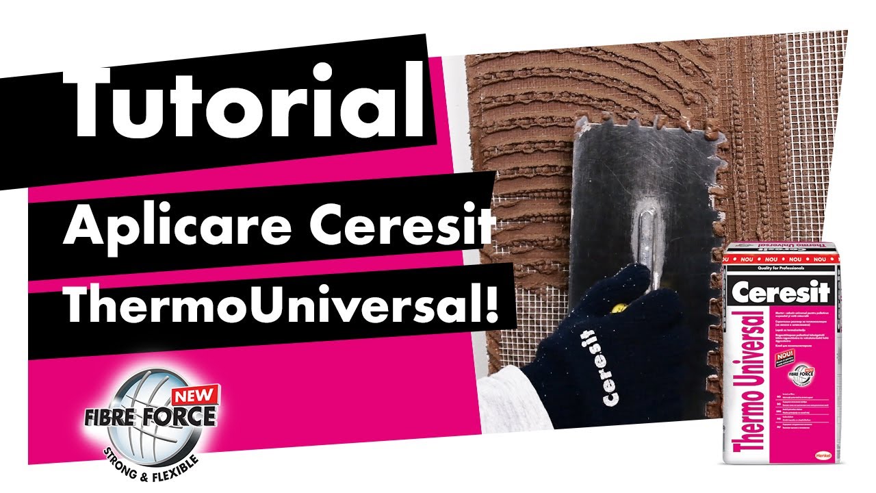 Training aplicare Ceresit Thermouniversal! - YouTube