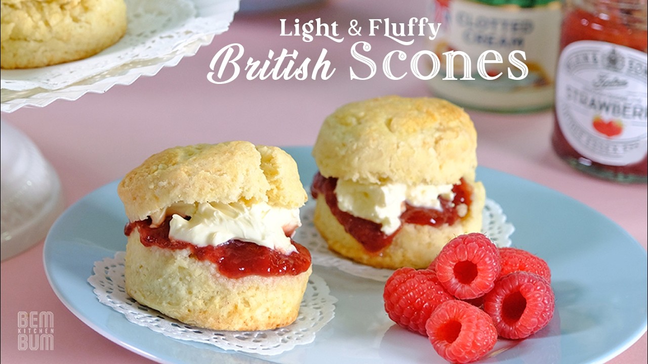 Light & Fluffy British Scones. Tips of Making Perfect Scones Every Time ...