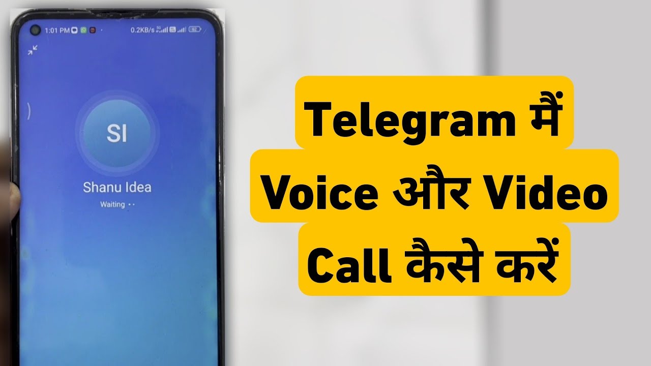 How To Make Voice And Video Calls on Telegram || Telegram Me Voice Or ...