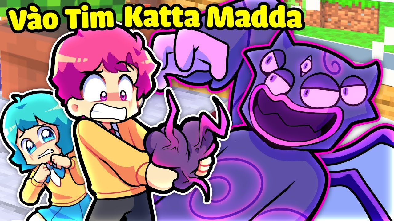 HIHA VÀ YUMMIE KHÁM PHÁ BÊN TRONG TIM CỦA KATTA MADDA *HIHA MINECRAFT ...