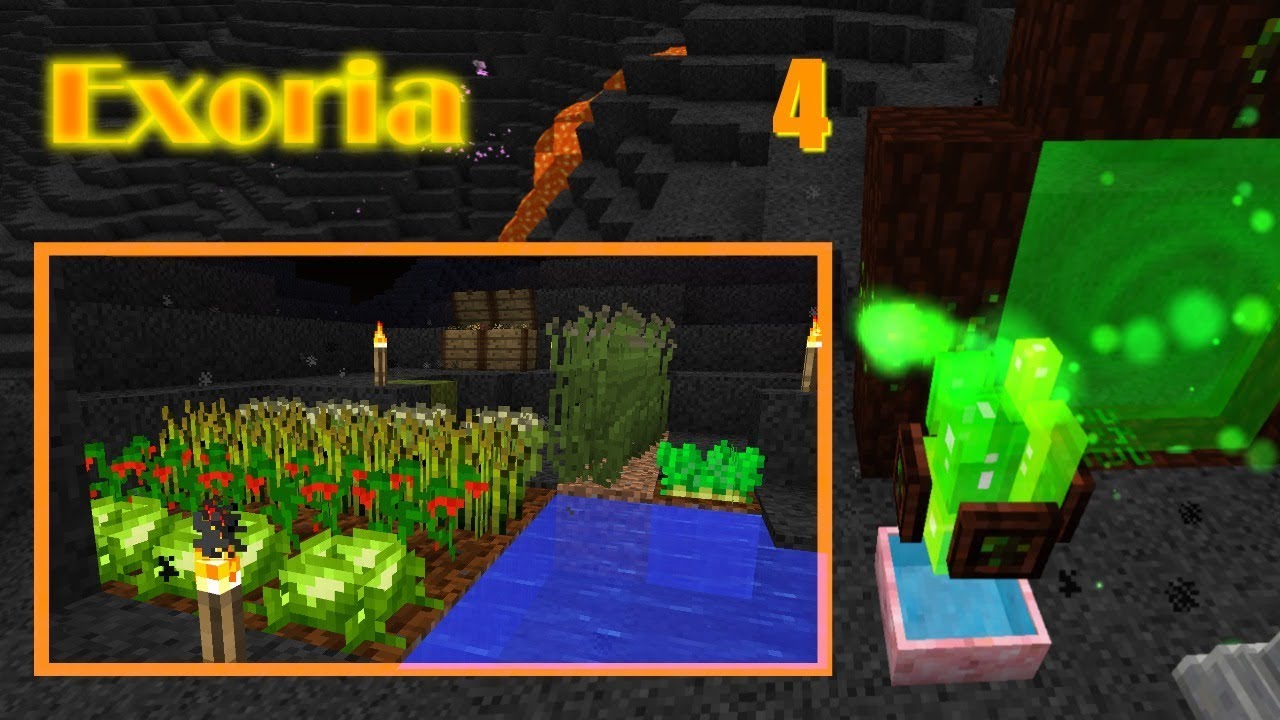 [4] Finally Food! | Exoria | 1.12.2 Modded Minecraft - YouTube