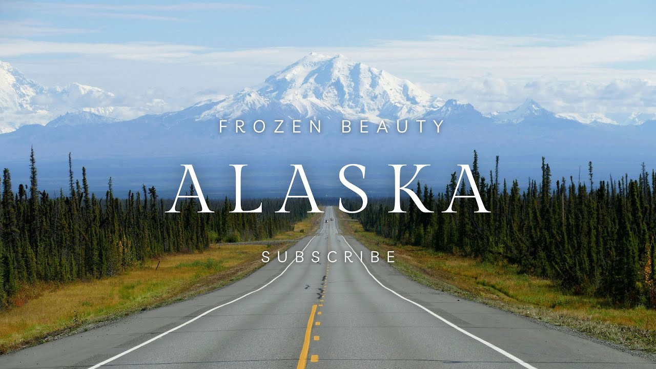 Alaska’s Winter Magic | Breathtaking 4K Drone Journey Through Frozen ...