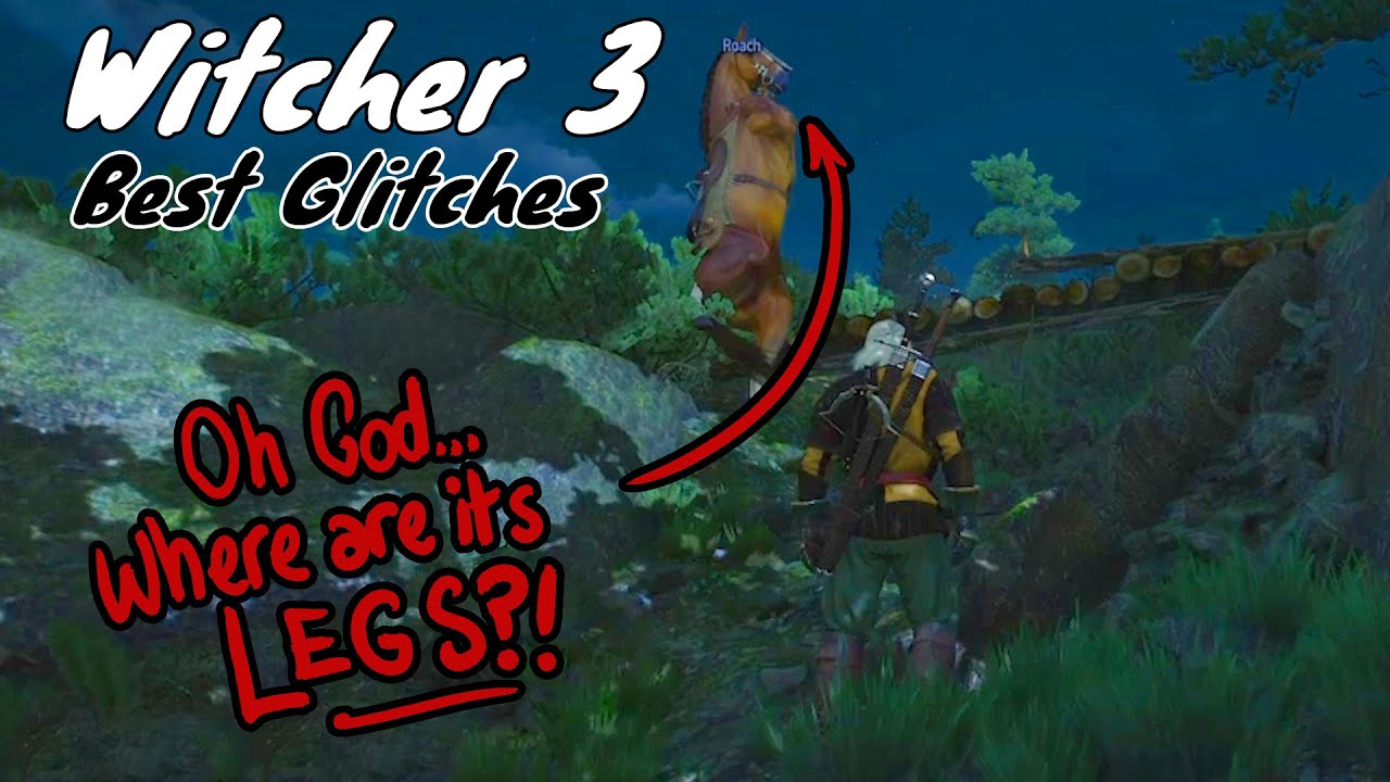 Witcher 3 - Funny GLITCHES And WEIRD STUFF! - YouTube