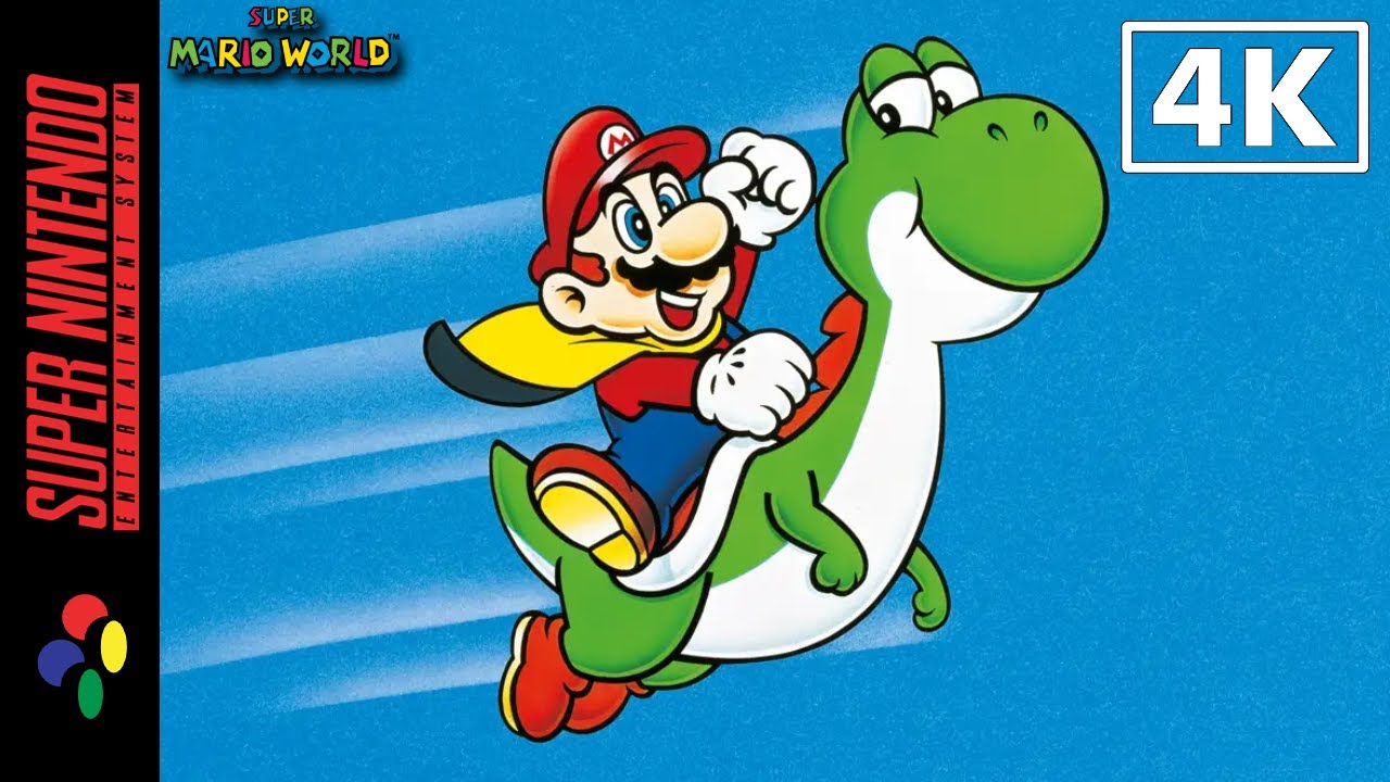 Super Mario World (SNES) Playthrough [4K] - YouTube