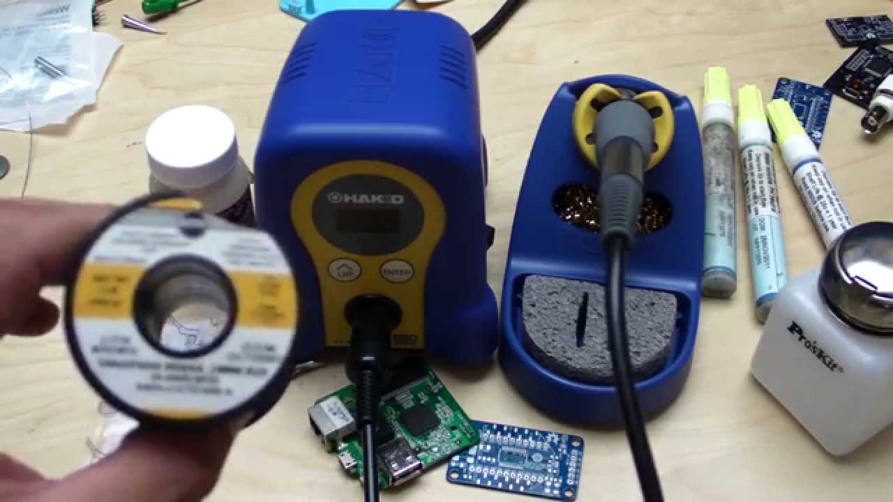 Hakko Review and Soldering Tip Care - YouTube