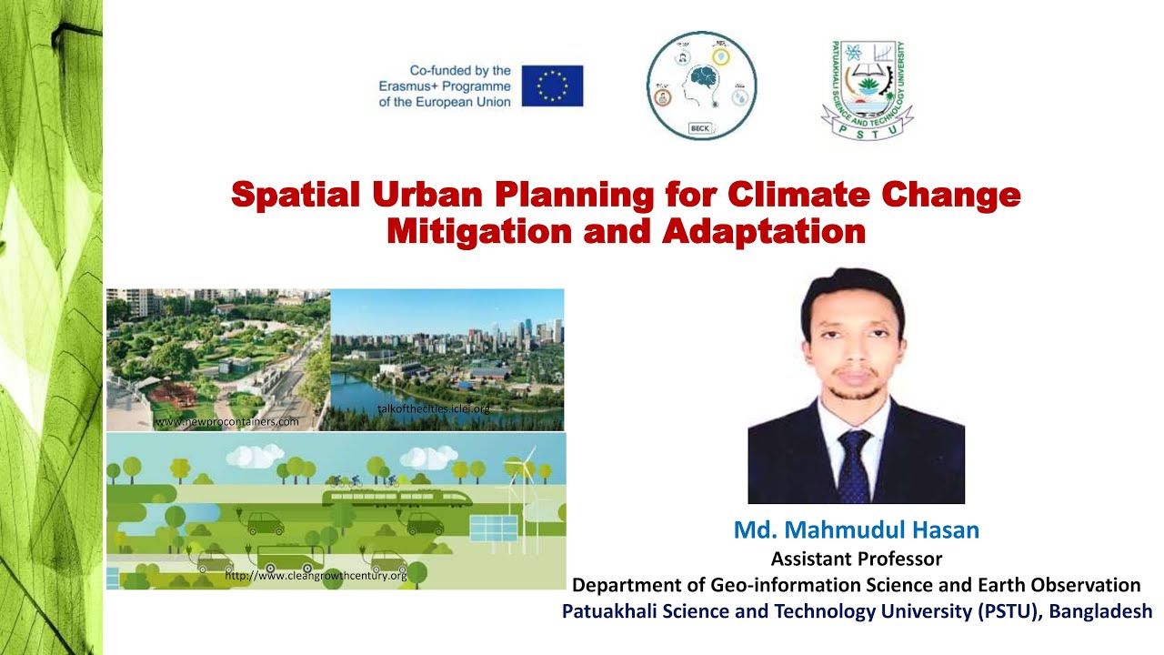 SUP&CC Module 4: Spatial Planning for Climate Change Mitigation and ...