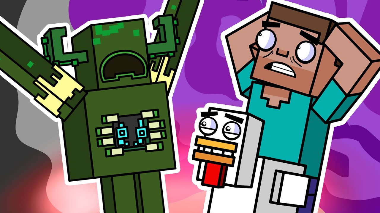 WARDEN ATTACK & Crystal Caves | Block Squad (Minecraft Animation) - YouTube