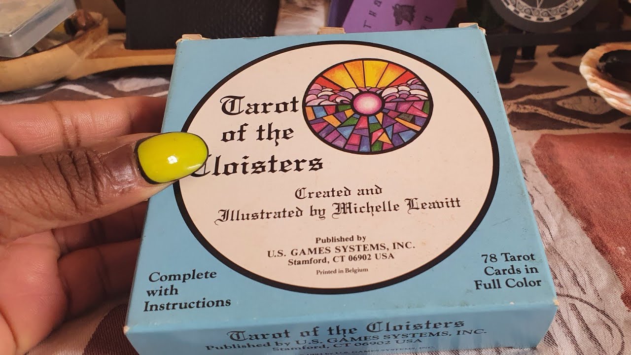Tarot of the Cloisters by Michelle Lewitt(US Games Version) - YouTube