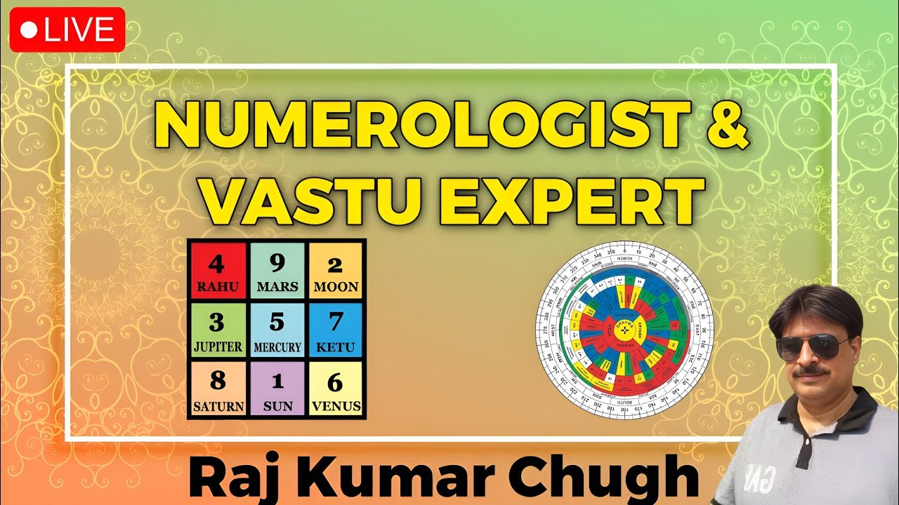 🔴LIVE LO SHU GRID | NUMEROLOGY | IN HINDI | RAJ KUMAR CHUGH - YouTube