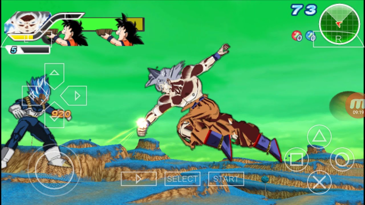 Goku MUI vs Vegeta SSB2 - YouTube