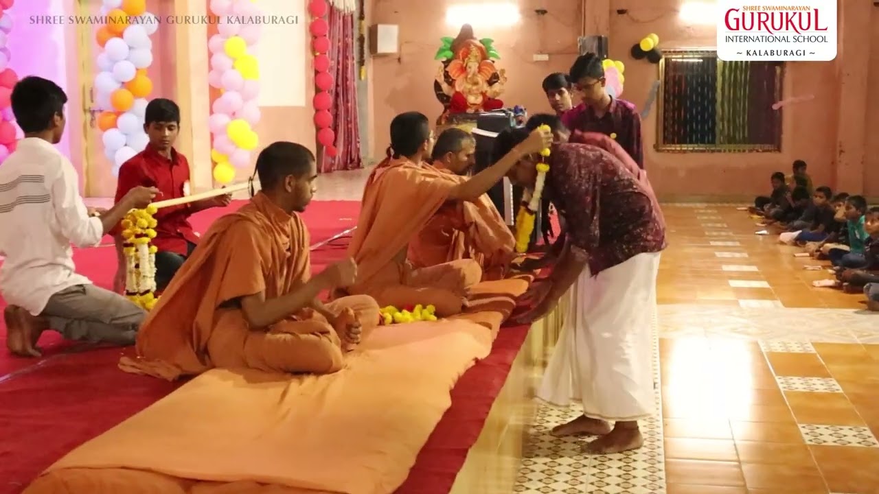 Samavartan Sanskar 2022 at Shree Swaminarayan Gurukul Gulbarga - YouTube
