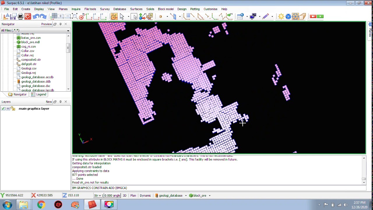 TUTORIAL SURPAC STUDI KASUS NIKEL (Part 2) - YouTube