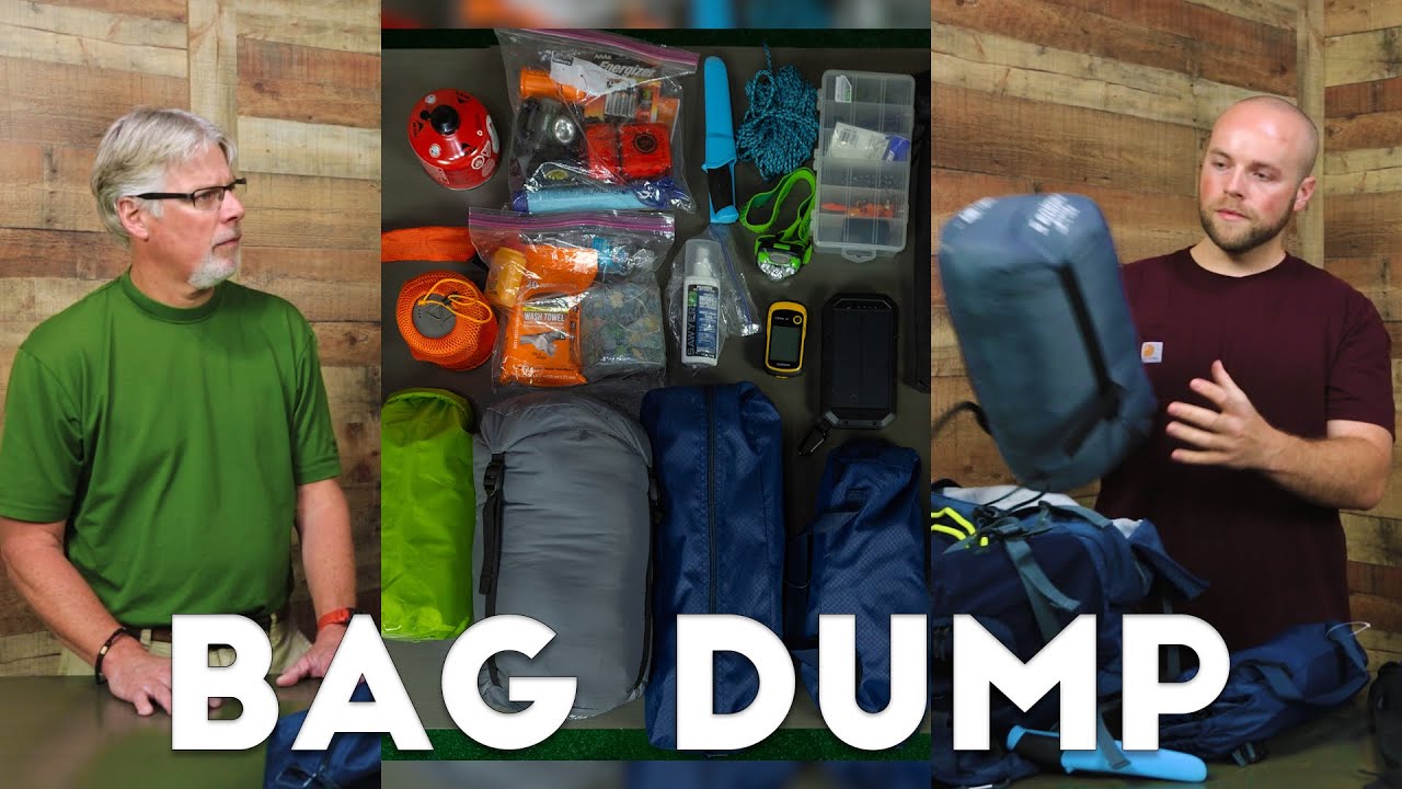 Timber Ridge Bag Dump | Sandia 65L Hiking Pack - YouTube