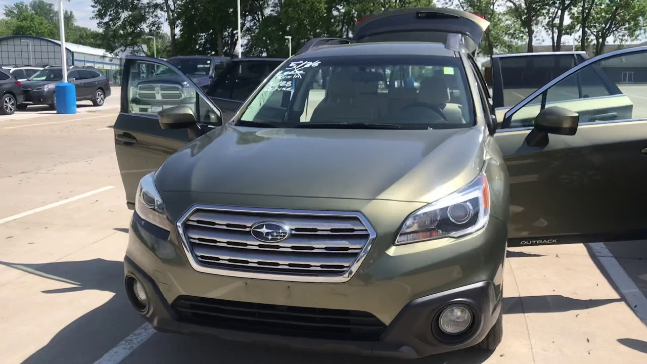 2017 Subaru Outback Premium - YouTube