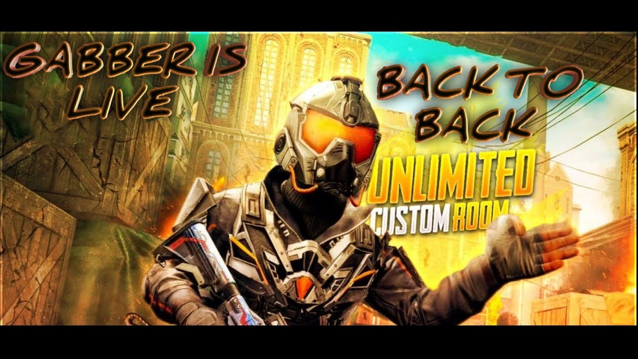 GABBER IS LIVE | TOP PAK CLANS BATTLE | LIVE COSTOM ROOM | PUBG COSTOM ...