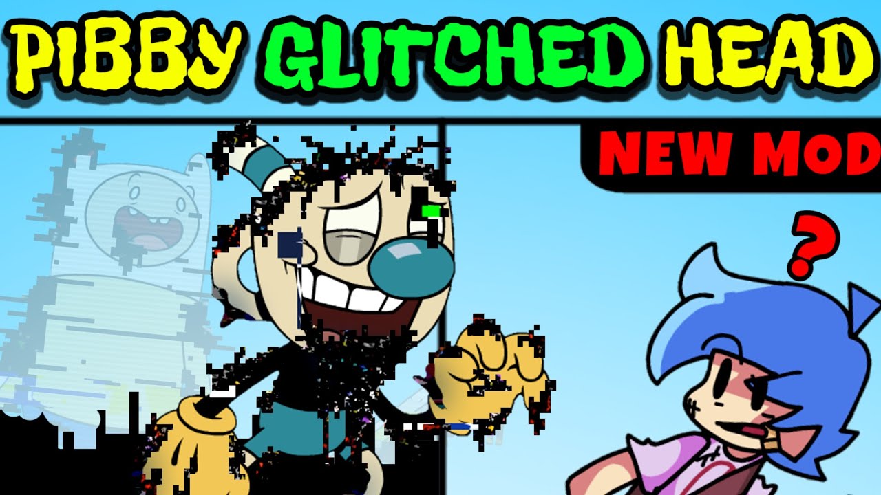 Friday Night Funkin' VS Glitched Head - Streamer Build | Pibby Classic ...