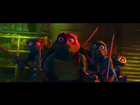 TMNT Mutant Mayhem (2023) | FIRST FIGHT | Turtles vs Thugs | FULL SCENE ...