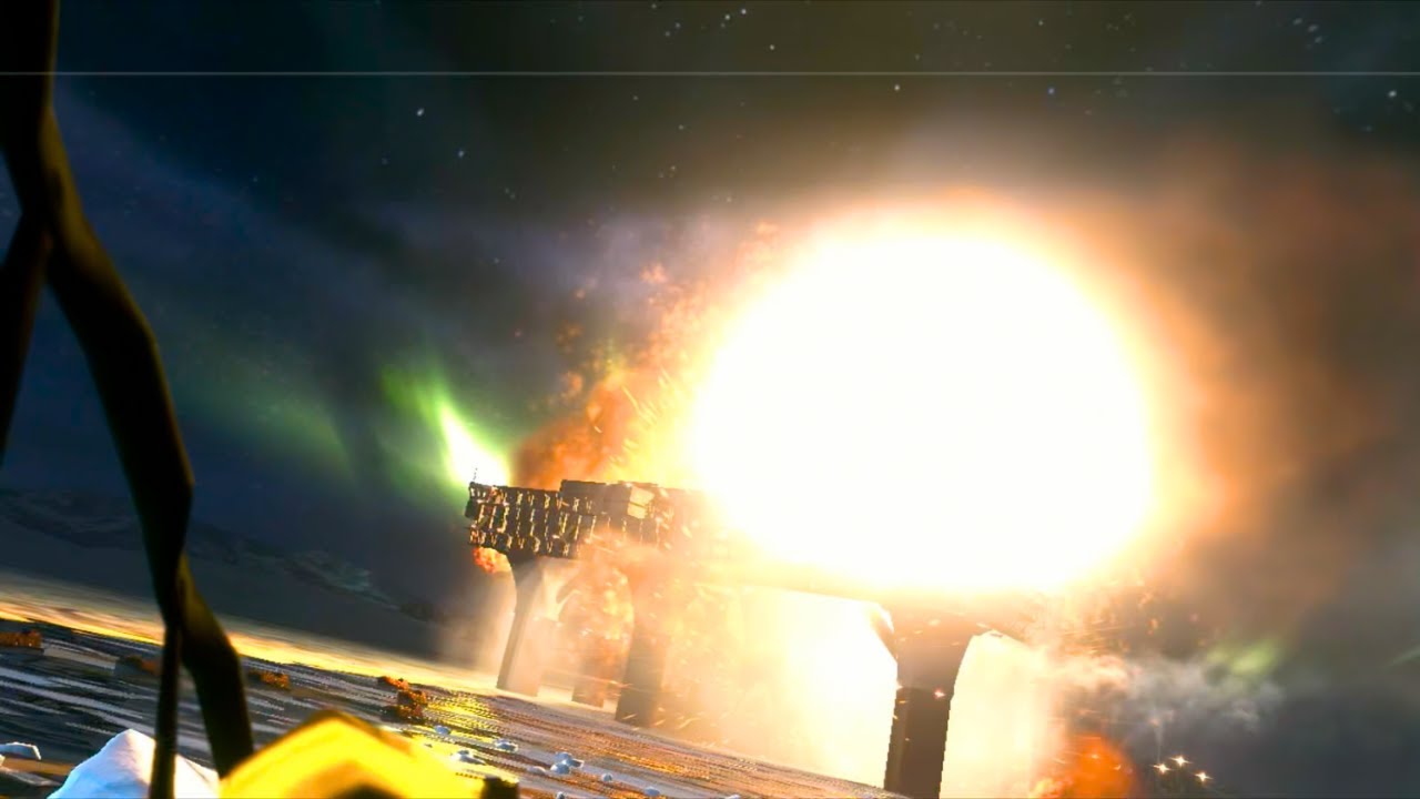 blowing up an oil rig in antarctica... - YouTube