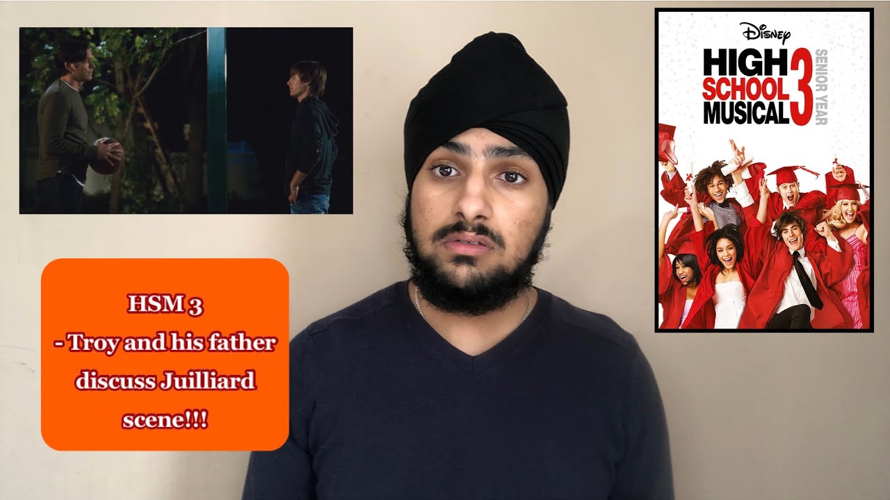 HIGH SCHOOL MUSICAL 3 - TROY AND HIS FATHER DISCUSS JULLIARD SCENE!!! # ...