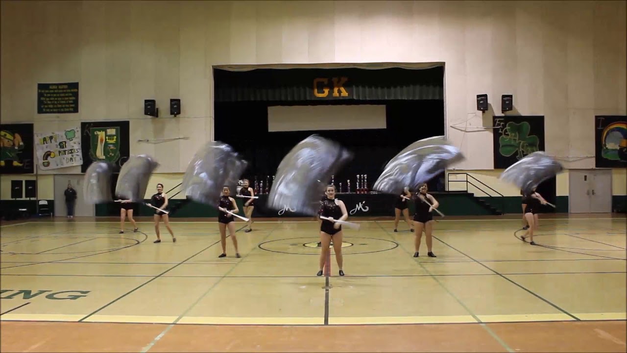 Riverside Academy Color Guard 2018 - YouTube