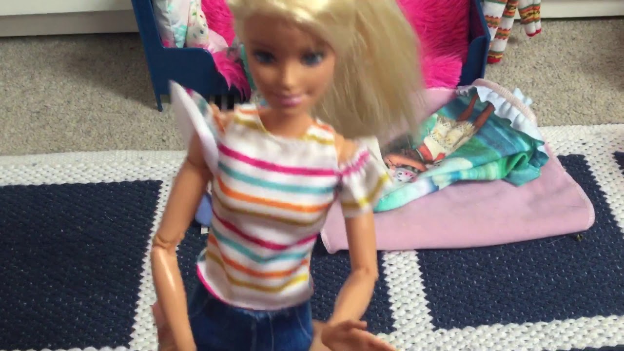 Sleep Over Made to Move Barbie Friends - YouTube