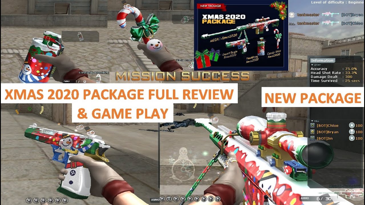CROSSFIRE PH NEW XMAS 2020 PACKAGE FULL REVIEW & GAME PLAY - YouTube