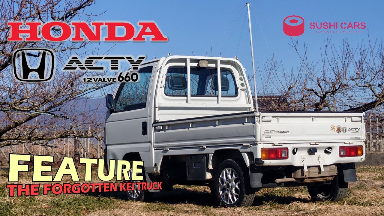 Honda Acty Realtime 4WD - Feature - YouTube