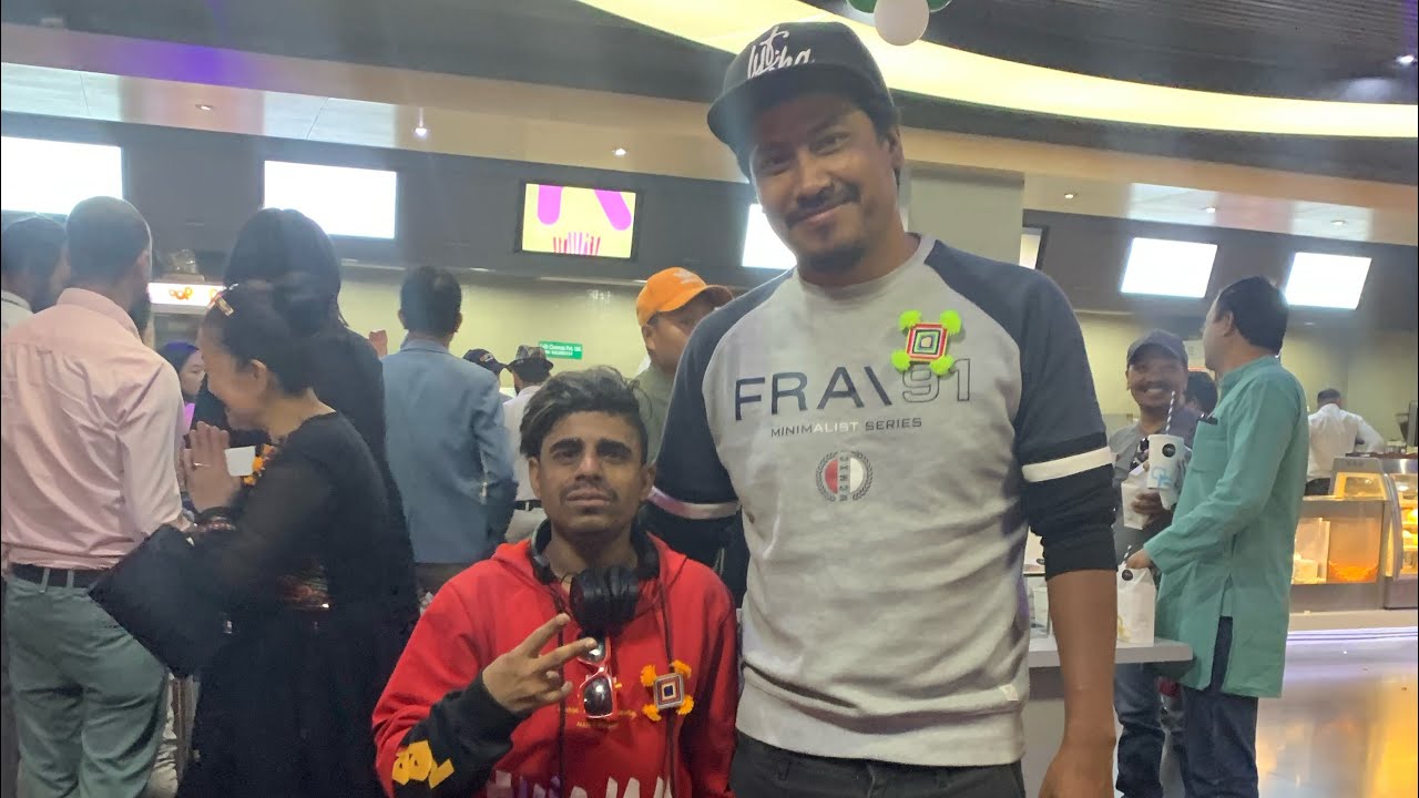 Shibu pandey vlogs with miruna magar mansarra movie ko - YouTube