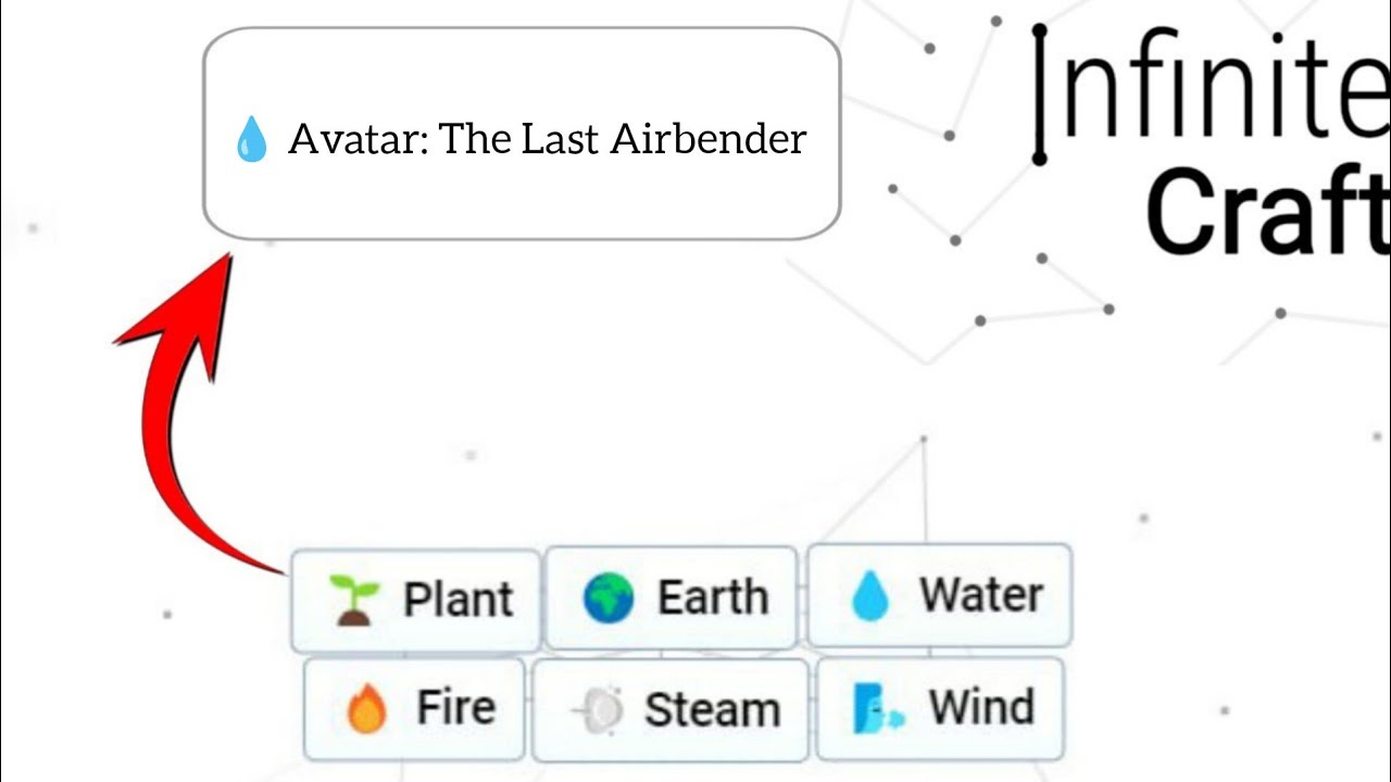 How to make Avatar: The Last Airbender in infinite craft | infinity ...