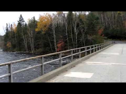 Dead River Long Falls in Maine - YouTube