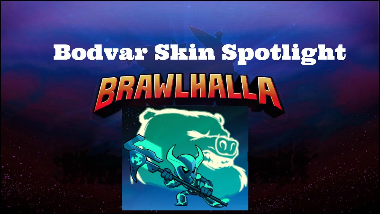 Cyber Bodvar Skin Spotlight - Brawlhalla Combos - YouTube
