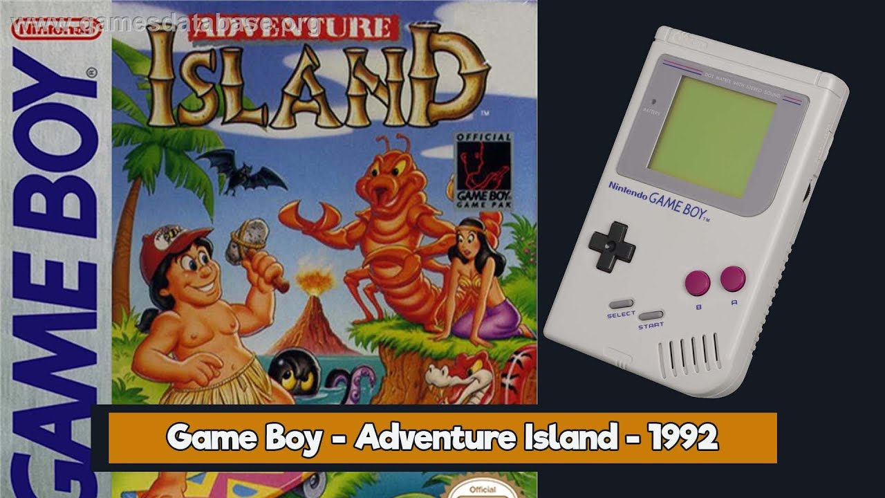 Game Boy - Adventure Island - 1992 - RETRO GAMING - Jugando LIVE (1 ...
