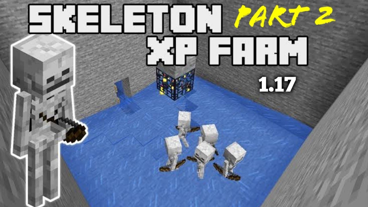 making Minecraft 1.17 skeleton farm| how to make skeleton farm ...