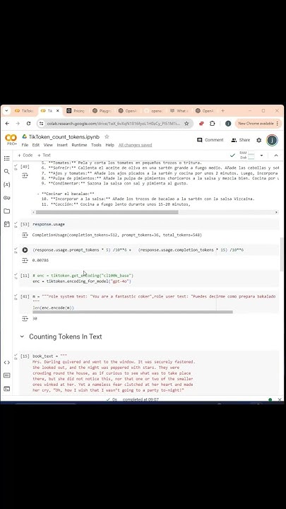 OpenAI Python SDK: How to count the number of tokens consumed in a request - YouTube