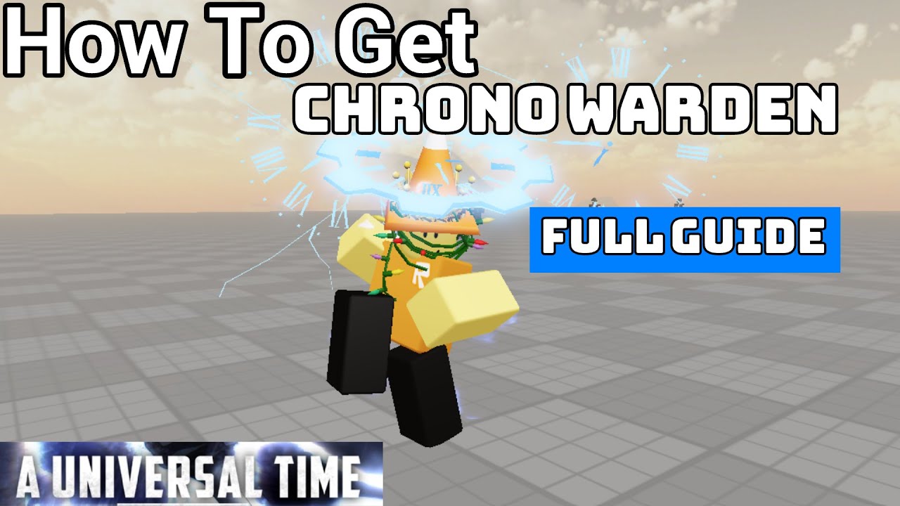 (AUT) How to get Chrono Warden FULL GUIDE - YouTube