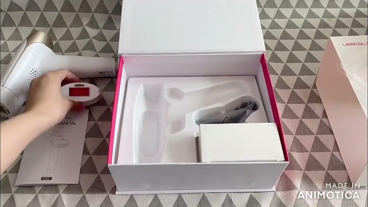 Lescolton 2in1 IPL Epilator Hair Removal LCD Display Machine T009i - YouTube