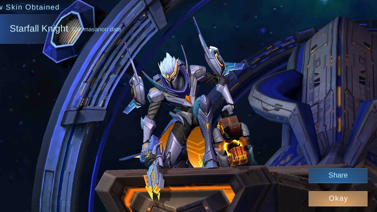 Spin Granger Starfall Knight Legend Skin | Draw Granger Legend Starfall ...